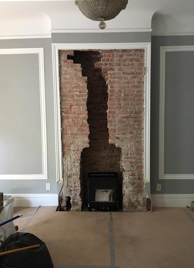 Please Excuse Our Dust… (ghost chimney update) - Ben Herzog Architect, PC